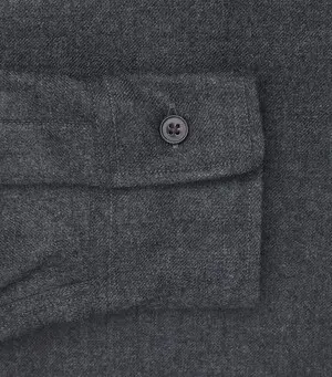 Auralee Wool Flannel Shirt