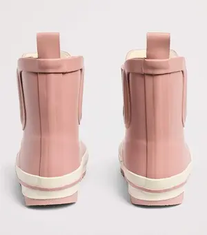 KONGES SLOJD Konges Sløjd Rubber Fleece-lined Boots - Brown