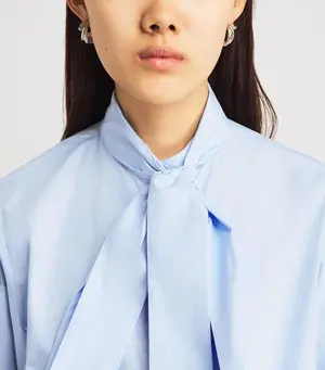 7 For All Mankind Cotton Tie-detail Shirt