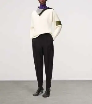 Loewe Wool-blend Tapered Trousers