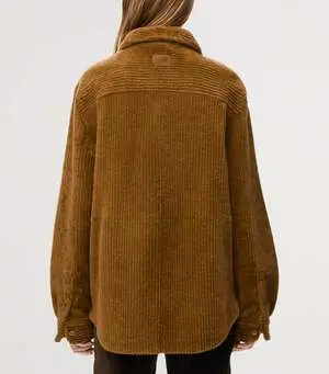 Loewe Corduroy Merino Shearling Overshirt