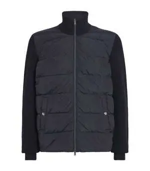 HERNO Herno Down Merino Wool Hybrid Jacket