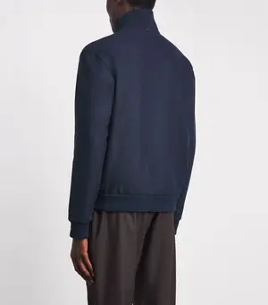 Herno Knitted Bomber Jacket