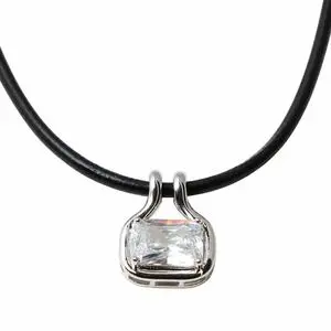 THE M JEWELERS The Naia Gem Pendant Necklace - Silver