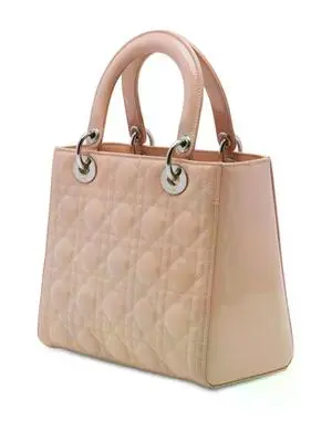 Dior 2013 Medium Patent Cannage Lady Satchel