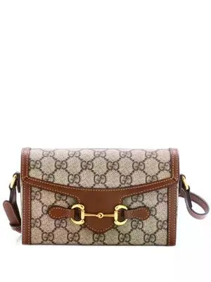 Gucci Horsebit 1955 Mini Crossbody Bag - Brown
