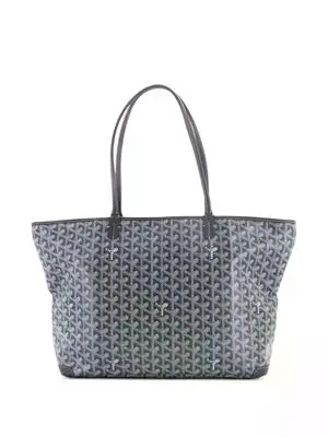 Goyard Artois Tote Coated Canvas Mm Shoulder Bag - Grey