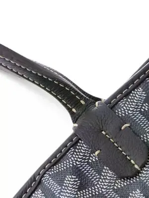Goyard Artois Tote Coated Canvas Mm Shoulder Bag - Grey
