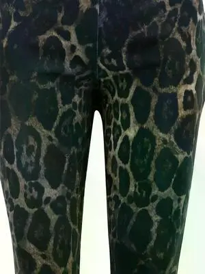 Just Cavalli Leopard-print Flared Trousers