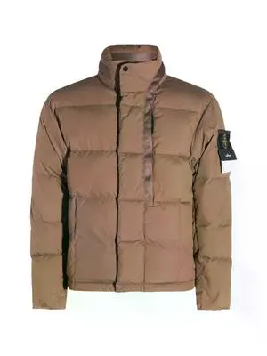 Stone Island Logo-patch Quilted Padded Jacket