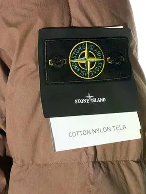 Stone Island Logo-patch Quilted Padded Jacket