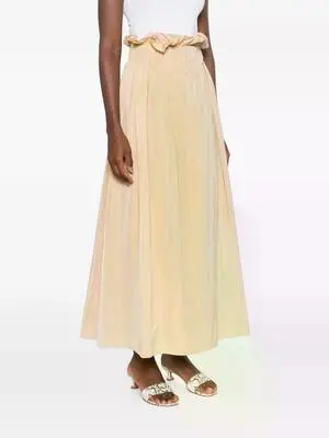 CO.GO Paperbag-waist Maxi Skirt