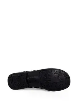 Fly London Polka-dot Pony-hair Loafers