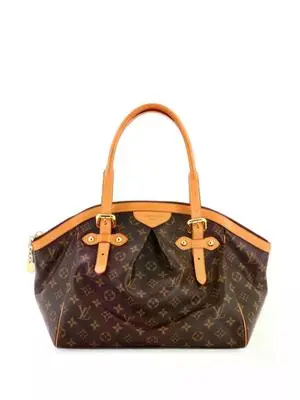 LOUIS VUITTON Tivoli Handbag Monogram Canvas Gm Satchel - Brown