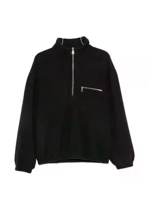 RIER Zipped-pocket High-neck Sweater