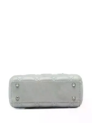 Dior Mini Lady Satchel - Silver