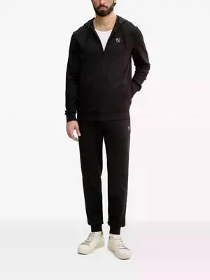 PUMA Essentials Elevated Logo-patch Tracksuit Set - Black