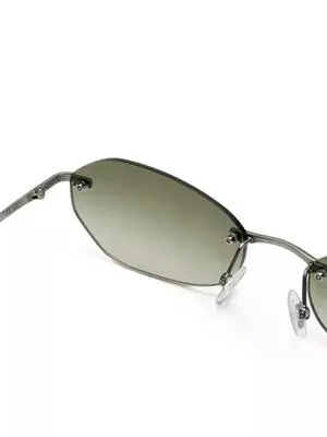Our Legacy Adorable Rimless Geometric-frame Sunglasses
