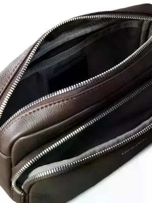 Calvin Klein Logo-print Pebbled Messenger Bag