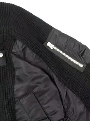 Sacai 2010s Color-block Knitted Sweater