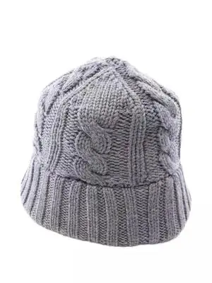 Prada Cable Knit Bucket Hat