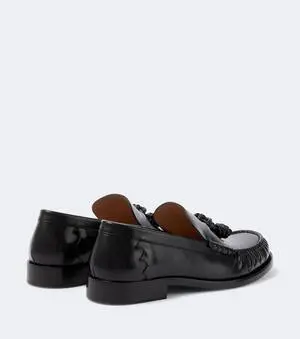 Bottega Veneta Ugo Knot Leather Loafers