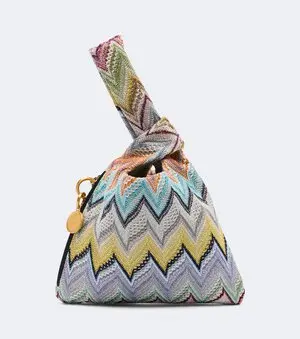 Missoni Zigzag Jacquard Lame Top-handle Bag