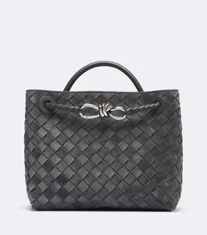 Bottega Veneta Andiamo Small Suede Top-handle Bag
