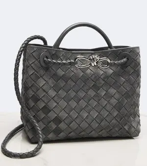 Bottega Veneta Andiamo Small Suede Top-handle Bag