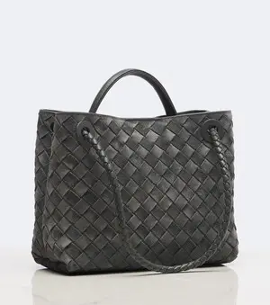 Bottega Veneta Andiamo Small Suede Top-handle Bag