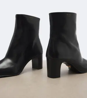 Prada Leather Ankle Boots