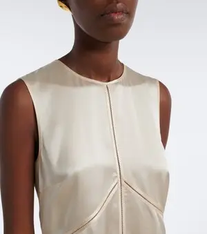 JOSEPH Hebe Silk Satin Top
