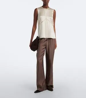 JOSEPH Hebe Silk Satin Top