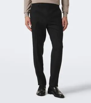 Zegna Wool Slim Pants