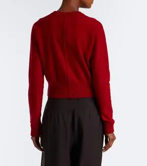 Extreme Cashmere N°257 Blouson Cashmere-blend Cardigan