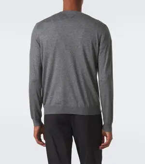 Prada Cashmere And Silk Sweater