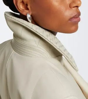 Bottega Veneta Sterling Hoop Earrings