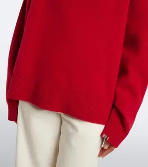 Extreme Cashmere N°457 V-neck Cashmere-blend Sweater
