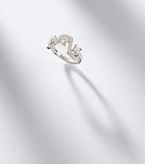 BUCHERER FINE JEWELLERY 18kt White Gold Diamond Ring