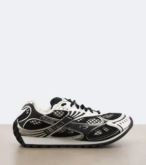 Bottega Veneta Orbit Metallic Sneakers
