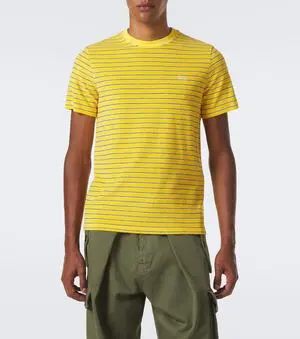 Loewe Striped Cotton-blend Terry T-shirt