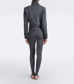 Bottega Veneta Wool Leggings