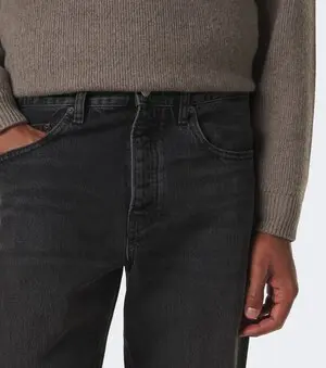 FRAME Mid-rise Straight Jeans