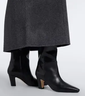 AeydĒ Silva Leather Knee-high Boots