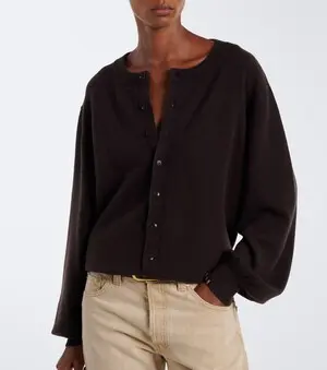 Extreme Cashmere N°280 Bi Cashmere-blend Sweater - Brown