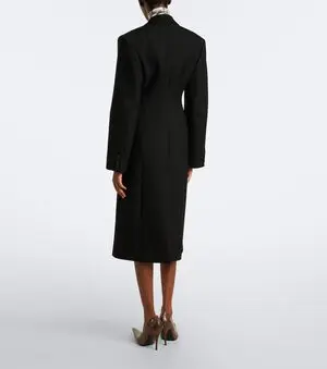 Acne Studios Single-breasted Wool Coat