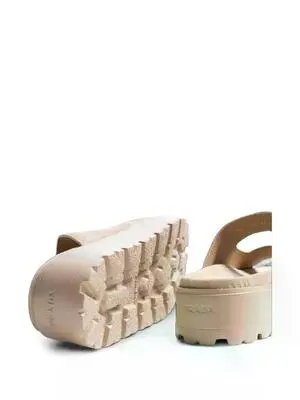 Prada Buckle-fastening Leather Sandals