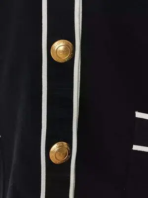 Elisabetta Franchi Logo-print Button-up Cardigan