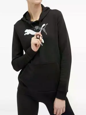 PUMA Logo-print Hoodie - Black