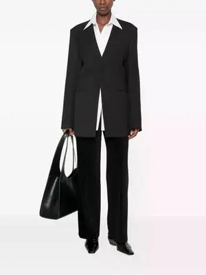 OTTOD'AME Alana Velvet-effect Trousers